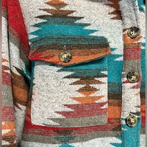Jackets & Coats | Life Fringe Southwestern Shacket | Poshmark